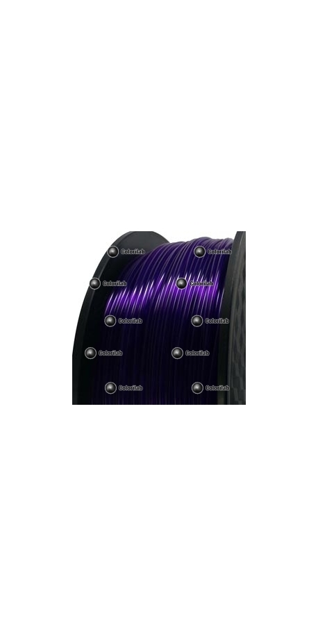 3D printer filament 1-75mm ABS translucent violet 2623 C